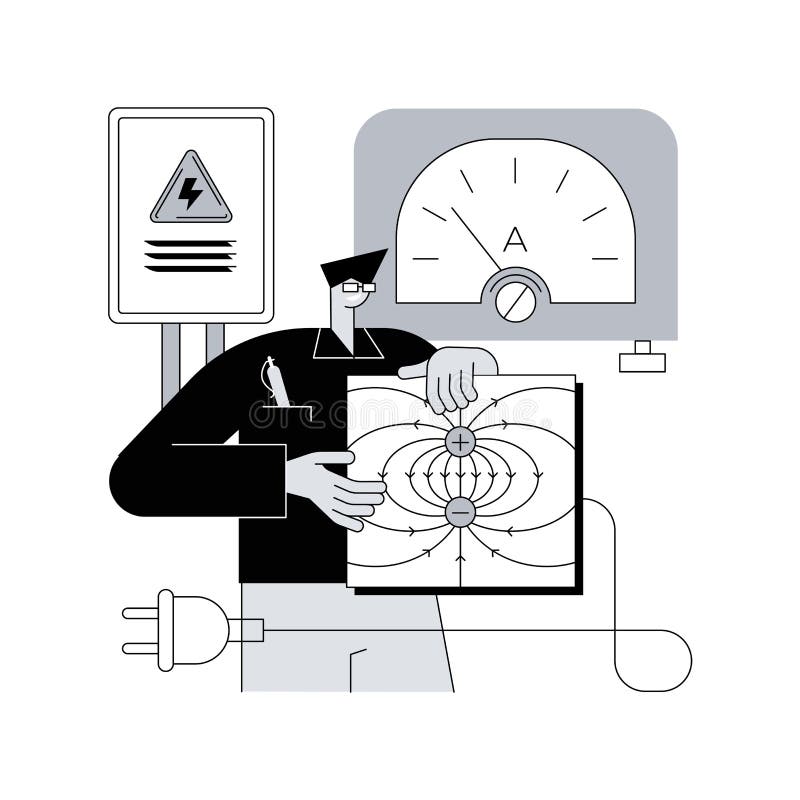 Electromagnetism Black White Vector Stock Illustrations – 59 ...