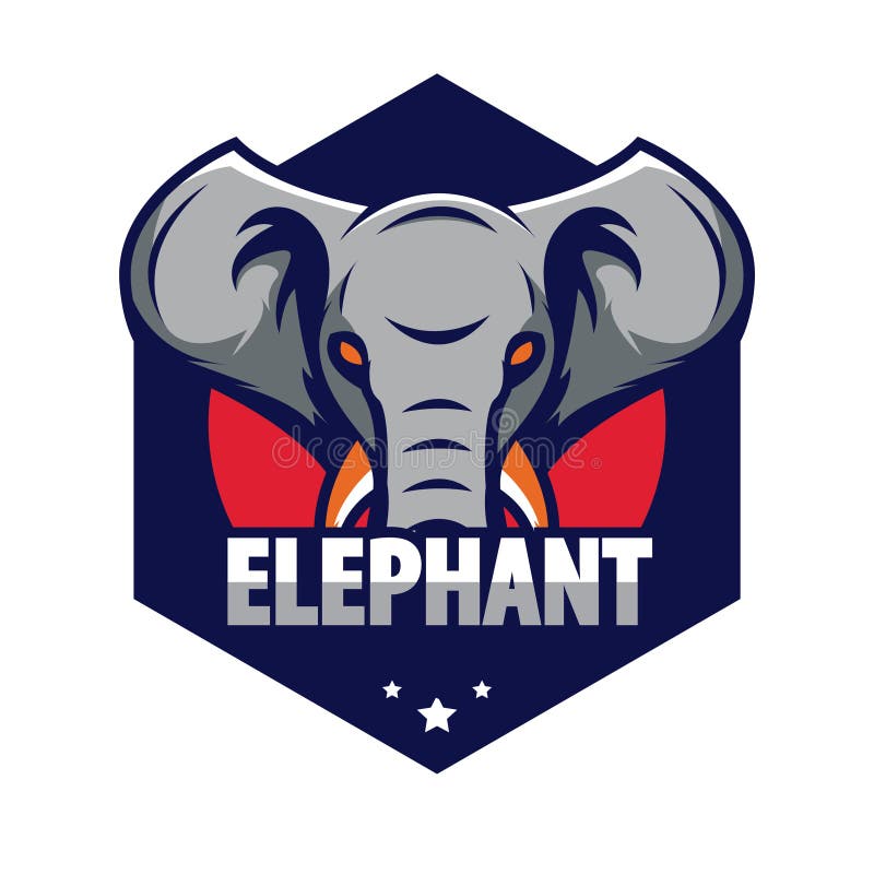 Elefant-Logo vektor abbildung. Illustration von zeile - 106525479