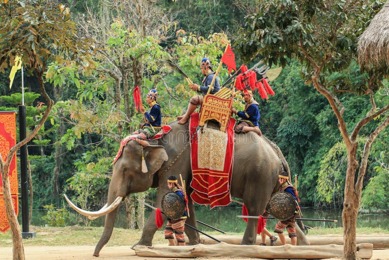 Elefant Thailand, Elefant, Tier Redaktionelles Stockbild - Bild von ...