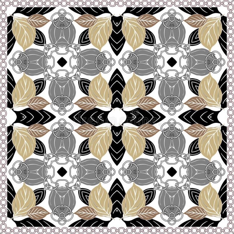 Leafy Borders Stock Illustrations – 246 Leafy Borders Stock ...