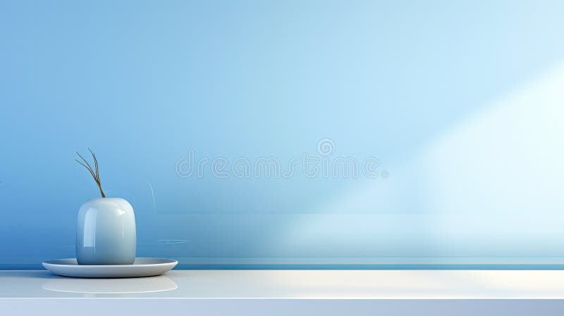 Elegance Light Blue and Silver Background Stock Illustration ...