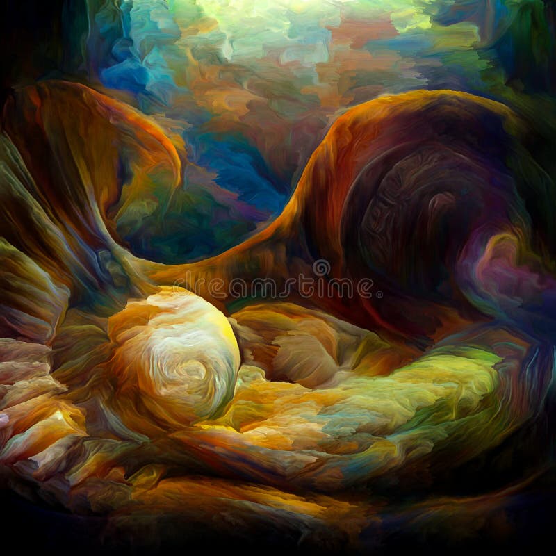 Elegance of Nautilus stock illustration. Illustration of texture ...