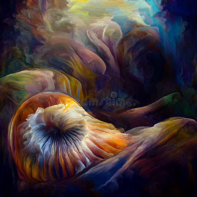 Elegance of Nautilus stock illustration. Illustration of elegance ...