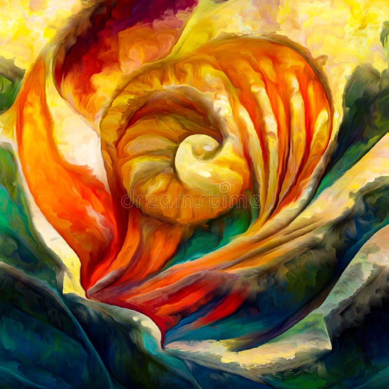 Elegance of Nautilus stock illustration. Illustration of nautilus ...