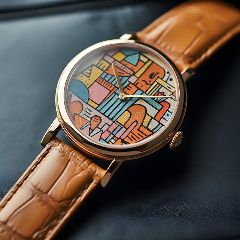 Elegance Redefined: Generative AI-Crafted Modern Classy Watch Stock ...