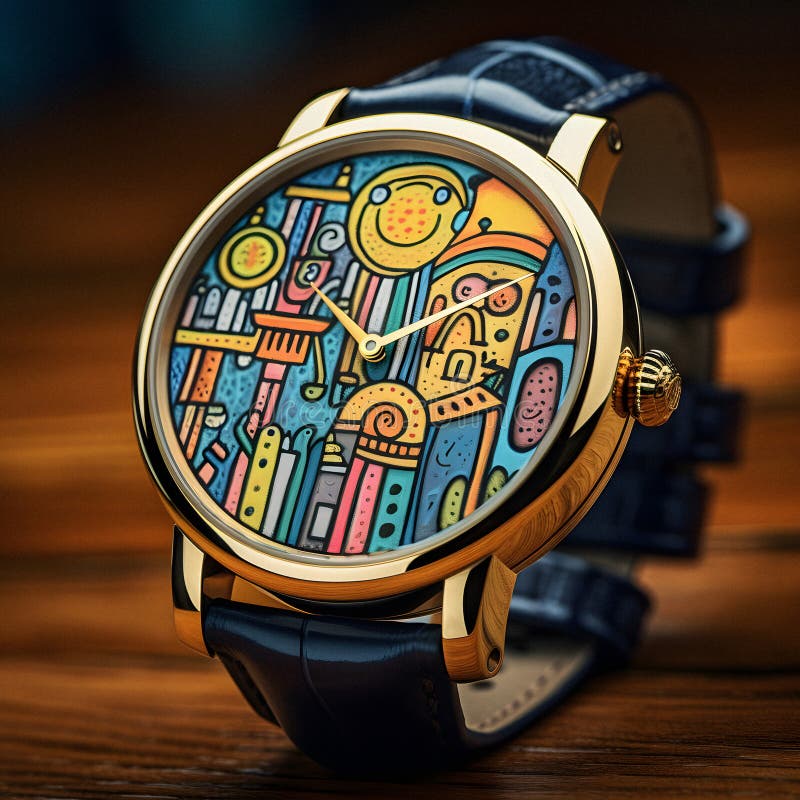 Elegance Redefined: Generative Ai-crafted Modern Classy Watch Stock ...