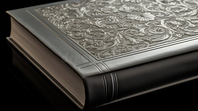 Elegance silver embossed stock illustration. Illustration of embossed ...