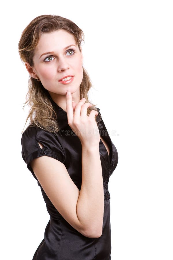 Elegance woman stock image. Image of closeup, model, hair - 5129281