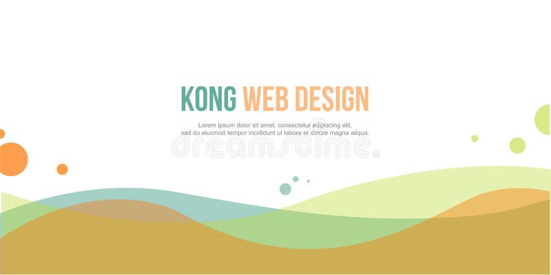 Elegant Abstarct Header Website Design Stock Vector - Illustration of ...