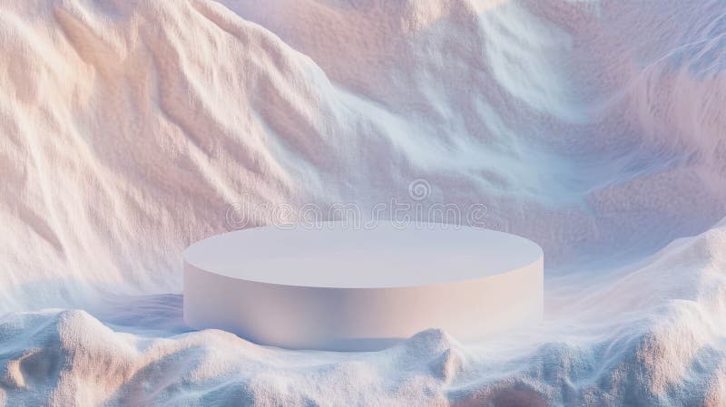 Elegant Abstract Background with Podium for Minimalistic Product ...
