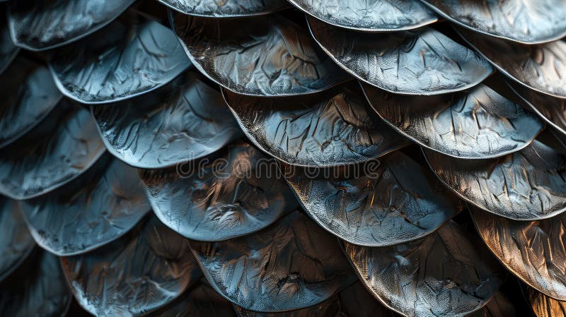 Elegant Abstract Background with Scale Pattern Stock Photo - Image of ...