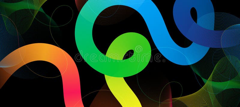 Elegant Abstract Background with Smooth. this Design Features a Gentle ...