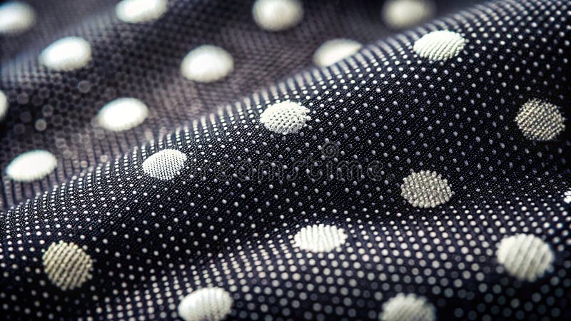 Elegant Abstract Black Textile with Delicate White Dots HighDefinition ...