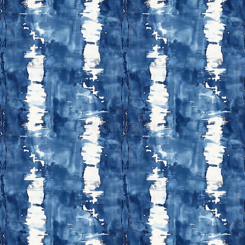 Elegant Abstract Blue Watercolor Pattern with White Accents Creating a ...