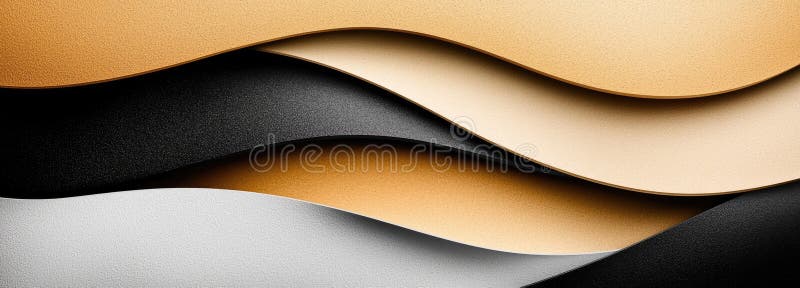 Elegant Abstract Curved Wave Pattern Background Minimalistic Textured ...