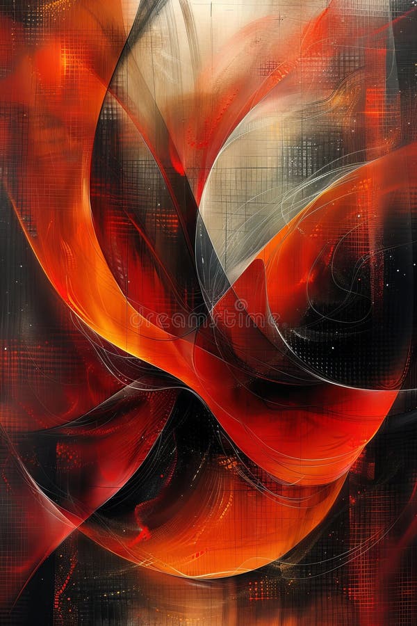 Elegant Abstract Design Vector Art Stock Illustration - Illustration of ...