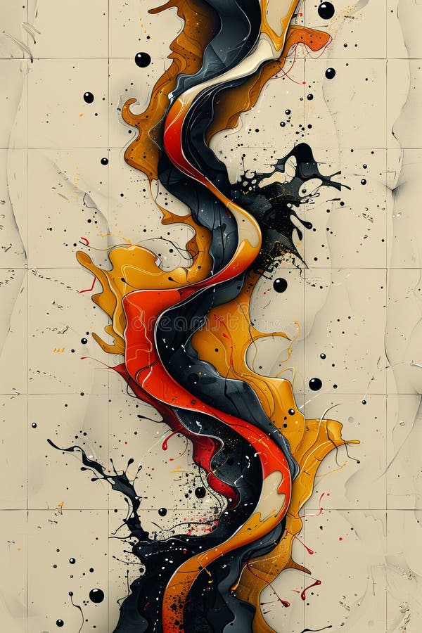 Elegant Abstract Design Vector Art Stock Illustration - Illustration of ...