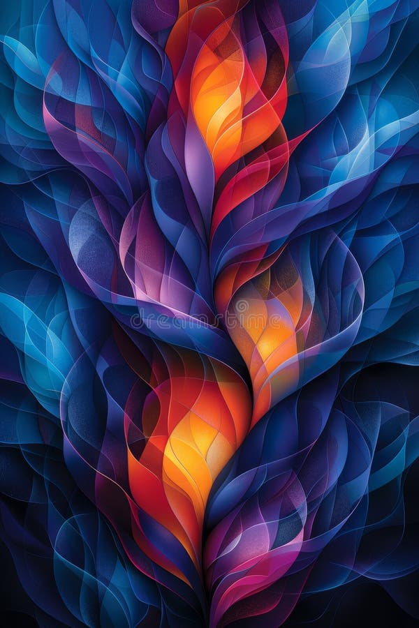 Elegant Abstract Design Vector Art Stock Illustration - Illustration of ...