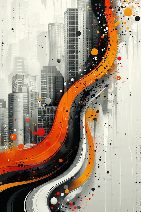 Elegant Abstract Design Vector Art Stock Illustration - Illustration of ...