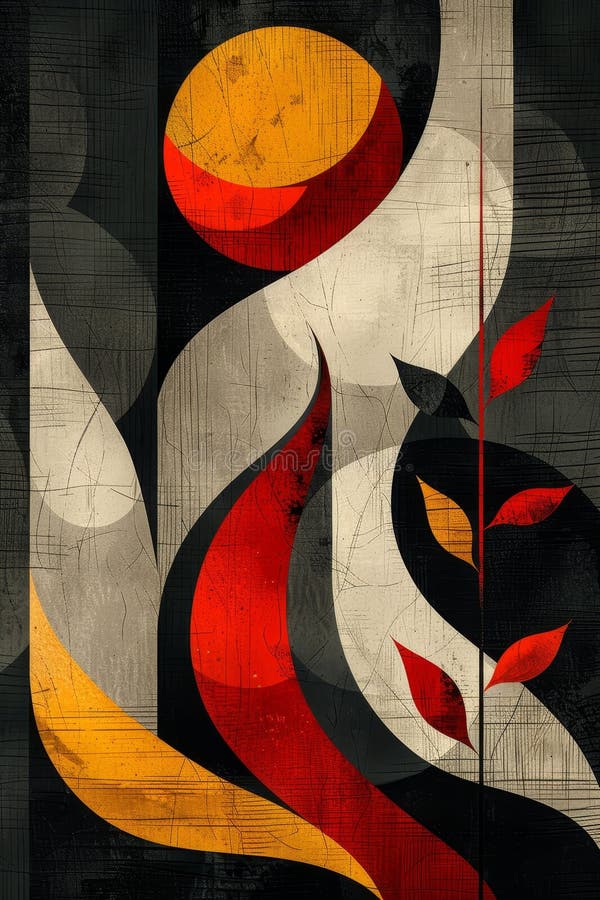 Elegant Abstract Design Vector Art Stock Illustration - Illustration of ...