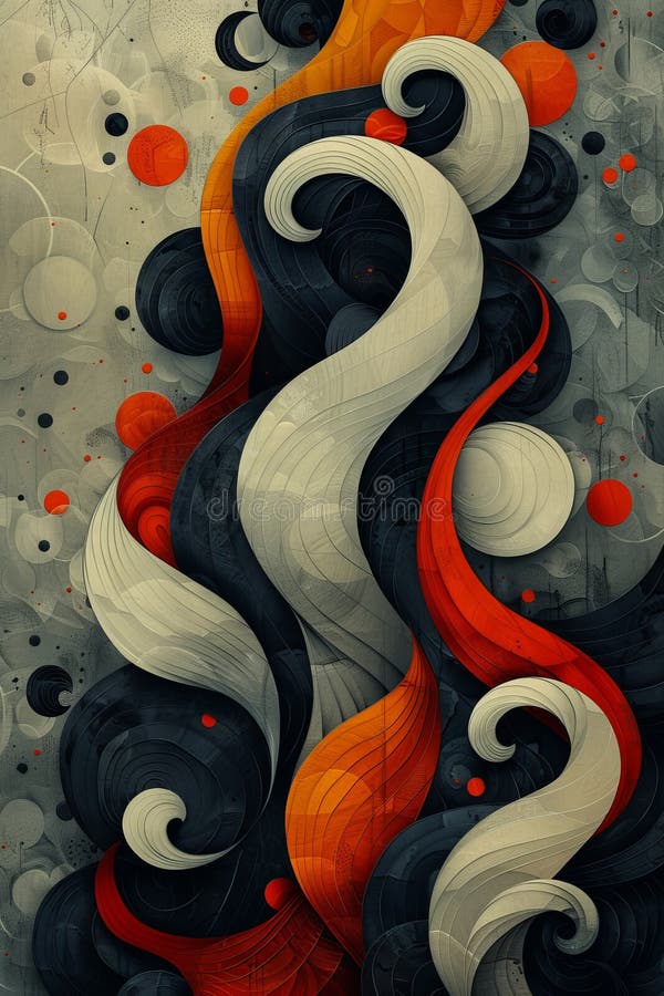 Elegant Abstract Design Vector Art Stock Illustration - Illustration of ...
