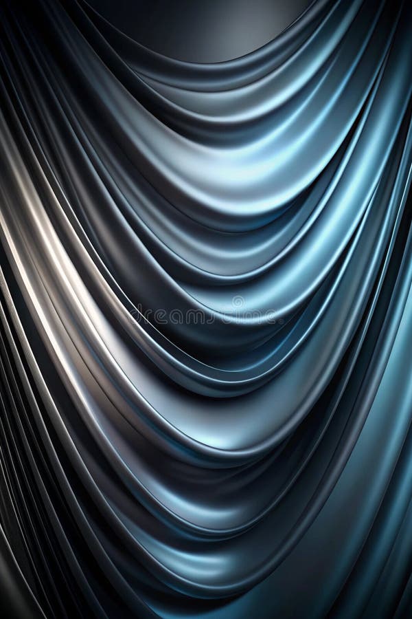 Elegant Abstract Fabric Drapery Background with Dark Gradient Stock ...