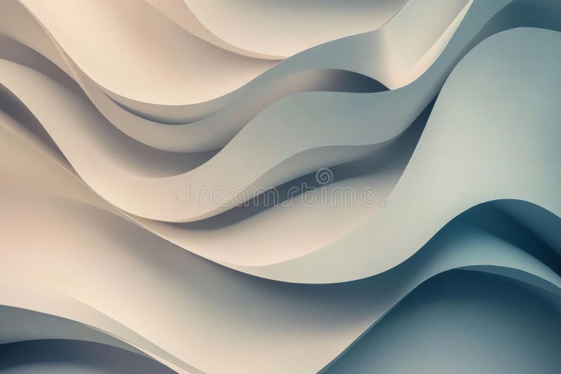 Elegant Abstract Layered Shadows with Depth in Neutral Tones Creates a ...