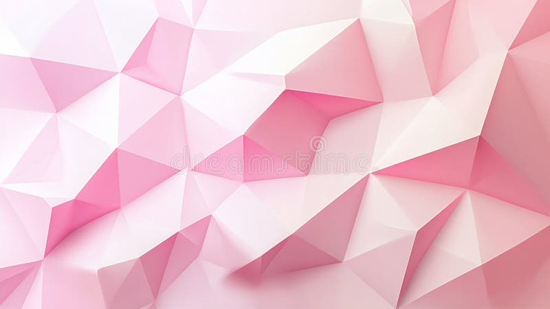 Abstract Pink Geometric Low Poly Background Texture Design Pattern ...