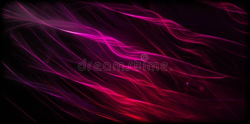 Elegant Abstract Red Energy Stripes Stock Illustration - Illustration ...