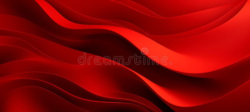 Elegant Abstract Red Wavy Background with Captivating Waved Texture ...