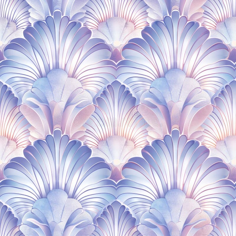 Abstract Sea Shell Background Template for Website, Abstract Info ...