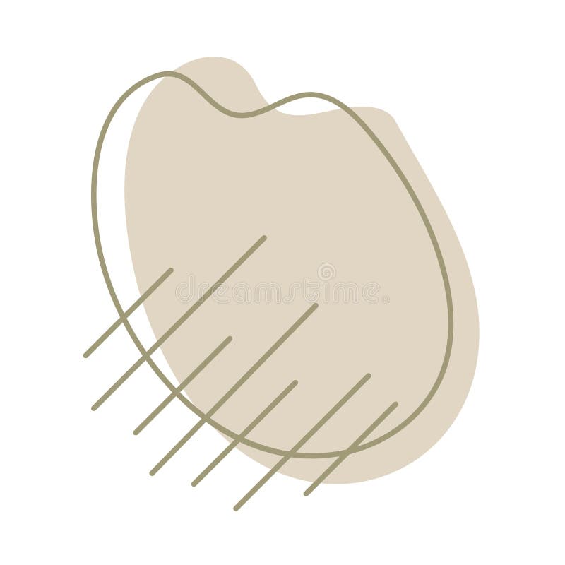 Boho Aesthetic Abstract Soft Texture Stock Illustration - Illustration ...