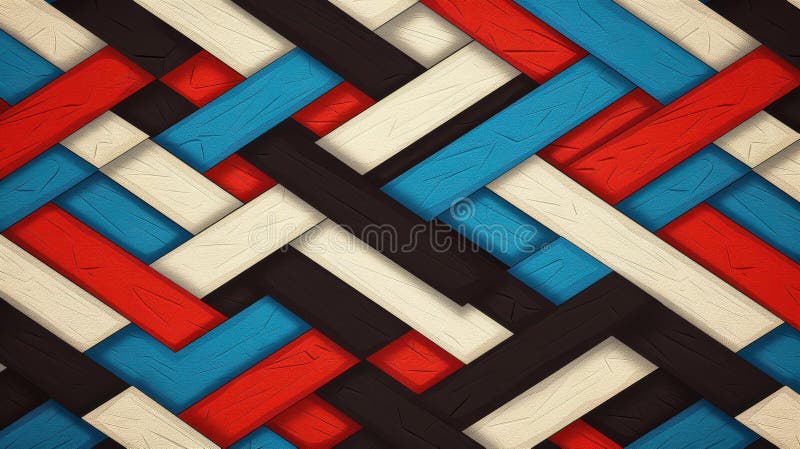 Elegant Abstract Vector Pattern Inspired by Brutalism Design Stock ...