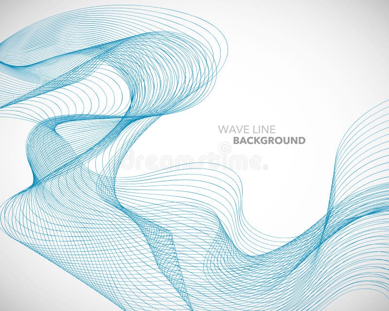 A Elegant Abstract Vector Wave Line Futuristic Style Background ...