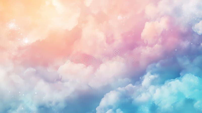 Elegant Abstract Wallpaper with Soft Gradient Blobs in Light Pastel ...