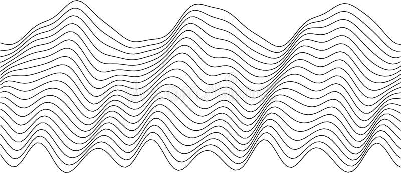 Elegant Abstract Wave Pattern for Modern Design Projects and Creative ...