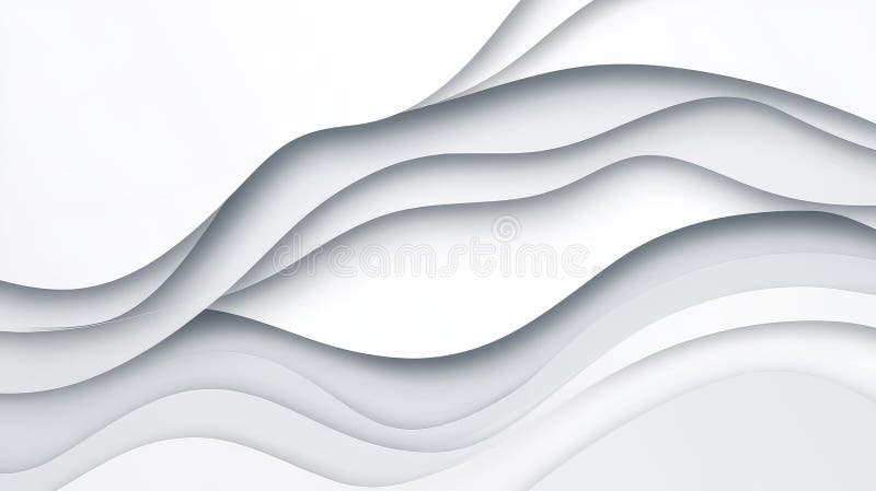 Elegant Abstract White and Gray Banner Pattern, Perfect for Modern ...
