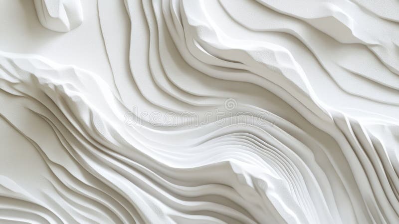 An Elegant Abstract White Texture Pattern Design Ideal for Enhancing ...