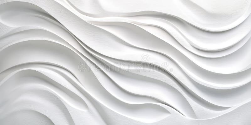 An Elegant Abstract White Waves Texture that Inspires Design and Fuels ...