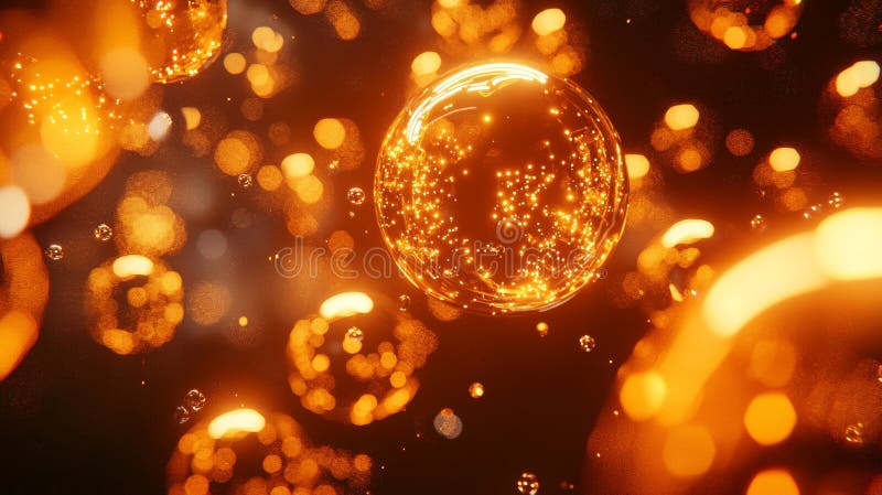 An Elegant Animation of Molecular and Atomic Structure with Glowing ...