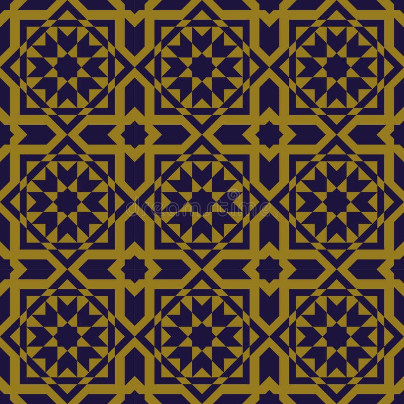 Elegant Antique Background Image of Cross Square Islam Star Pattern ...
