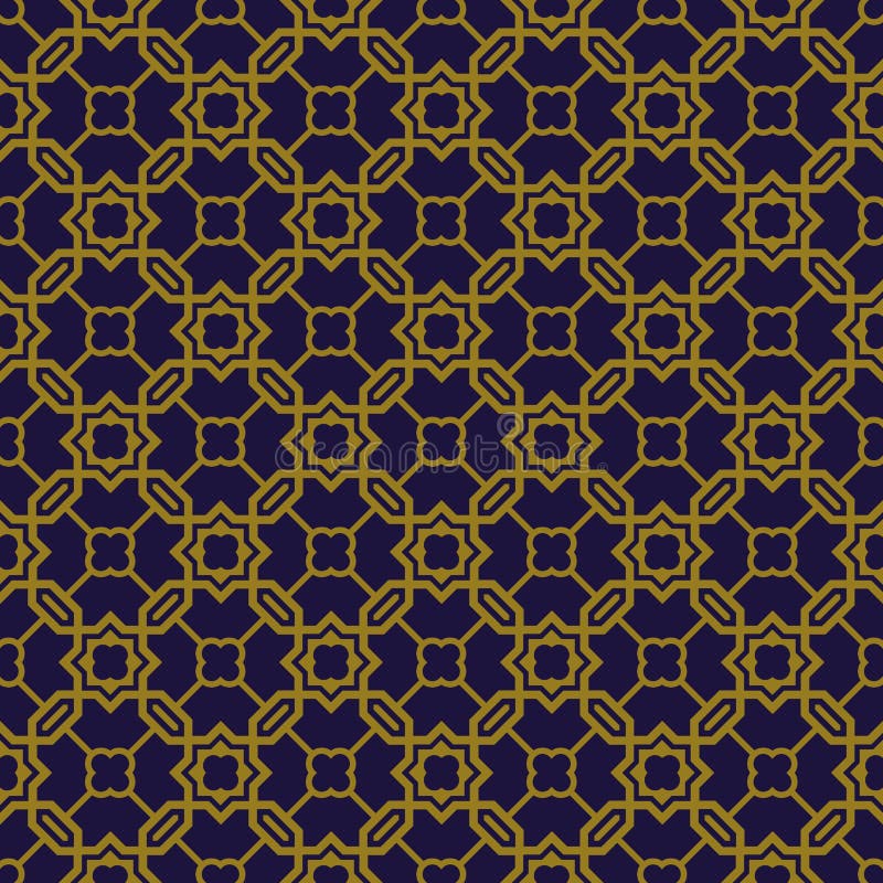 Elegant Antique Background Image of Polygon Chain Cross Star Pattern ...