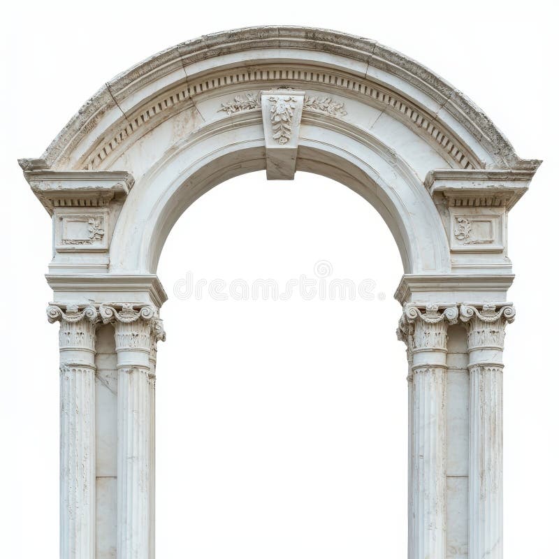 An Elegant Architectural Arch Showcasing Classical Design Elements and ...