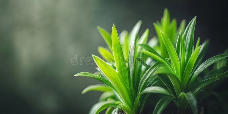 Elegant Arrangement of Lily Leaves Showcasing Bright Greenery with Waxy ...
