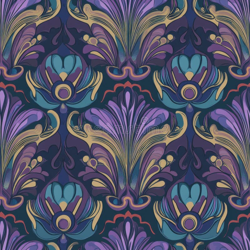 Elegant Art Deco Style Seamless Pattern Design Stock Photo - Image of ... Elegant Art Deco Style Seamless Pattern Design Stock Photo - Image of ...