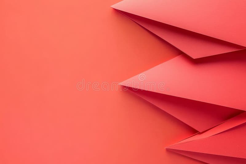 Elegant Artistic Intense Red Abstract Paper Background Stock Photos ...
