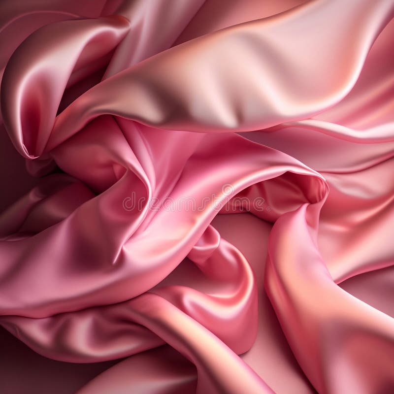 Elegant Background with a Pink Silk Texture Stock Illustration ...