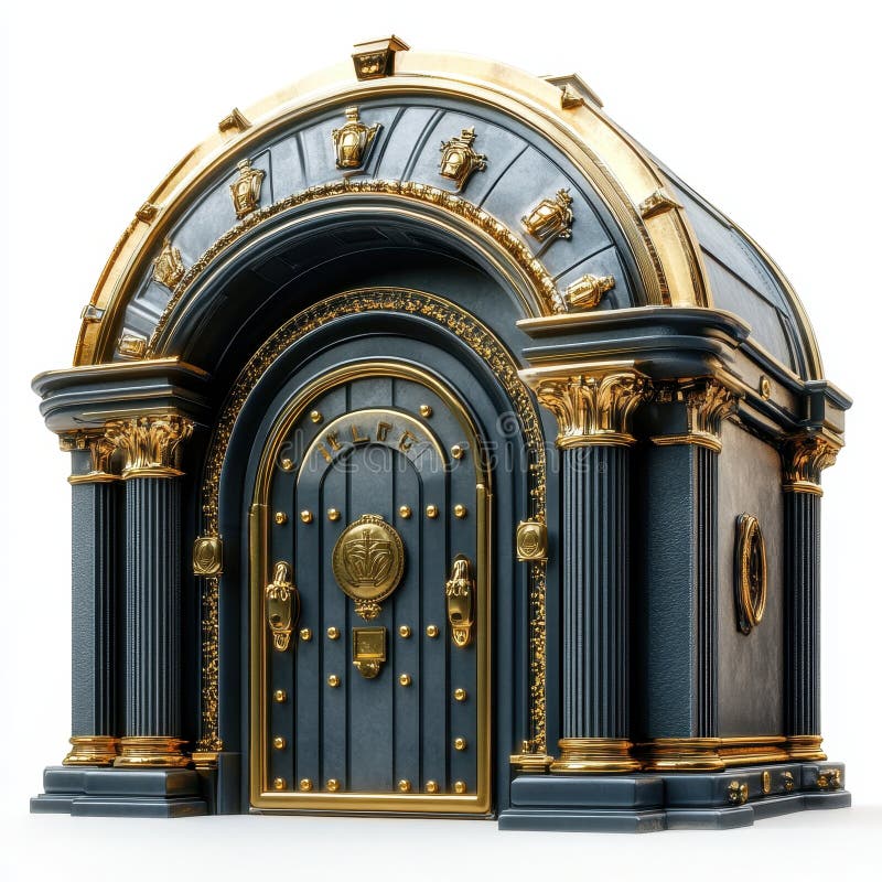 Elegant Banking-Grade Encryption Display Featuring a Luxurious Black ...