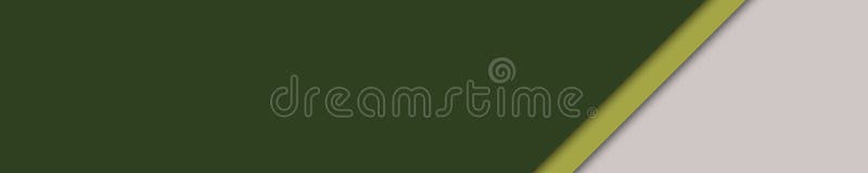 Elegant Banner Green, Marsh and Beige Colors for Website Stock ...