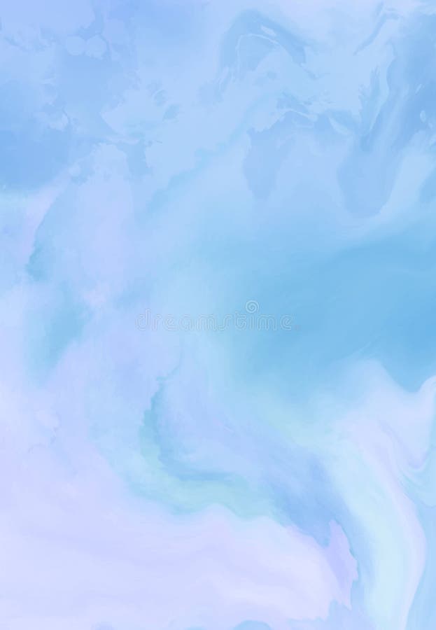 Elegant Banner Template Design with Blue Paint. Stock Vector ...